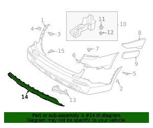 86671-R5000 - Skid Plate 2021-2023 Kia Sorento | Kia.Parts Store