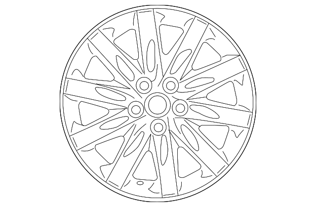 4261A-50230 - Wheel, Alloy 2018-2023 Lexus | Lexus of Stevens Creek Parts