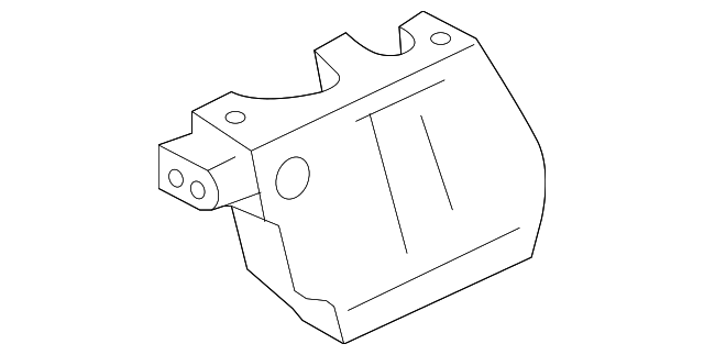 2002-2011 Toyota Torque Rod Mount Bracket 12316-0H050 | Toyota Parts