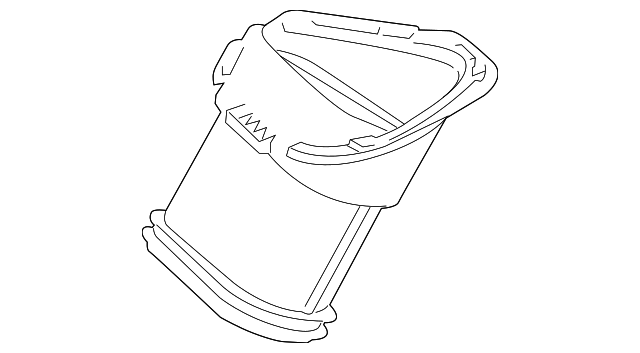 2011-2017 GM Air Cleaner Outlet Duct 22761486 GM | GMPartsDirect.com