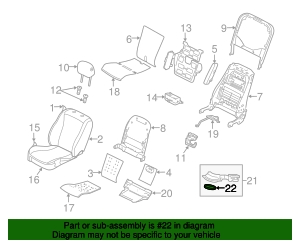 C2C36093 - HVAC Seat Filter 2007-2019 Jaguar | AutoNation Parts