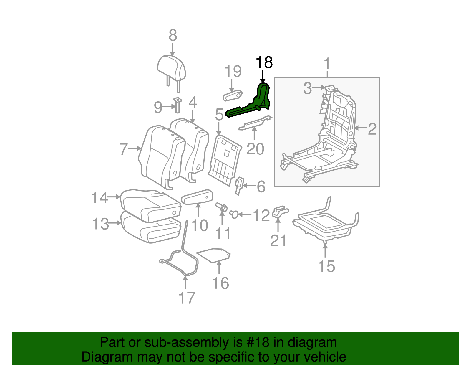 71825-0E040-C0 - 2008-2013 Toyota Highlander - Cushion Shield | Sparks ...