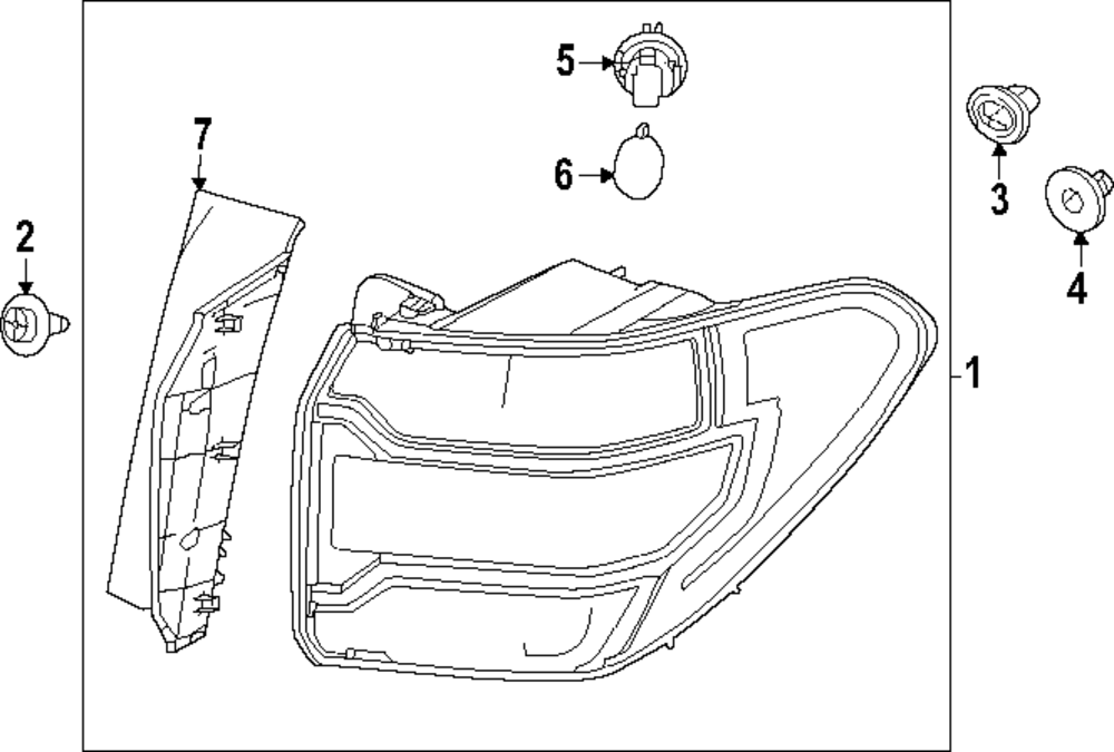 33554-T90-A01 - 2023-2025 Honda Pilot - Trim Plate | Honda Parts Guys