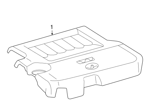 Engine Appearance Cover for 2008 Lexus ES350 | OEM Parts Online
