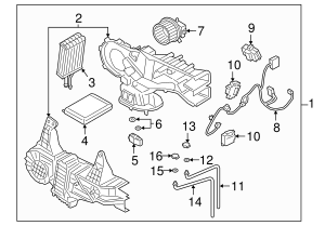 2013-2023 Ford A/C Line O-Ring DS7Z-19B596-A | OEM Parts Online