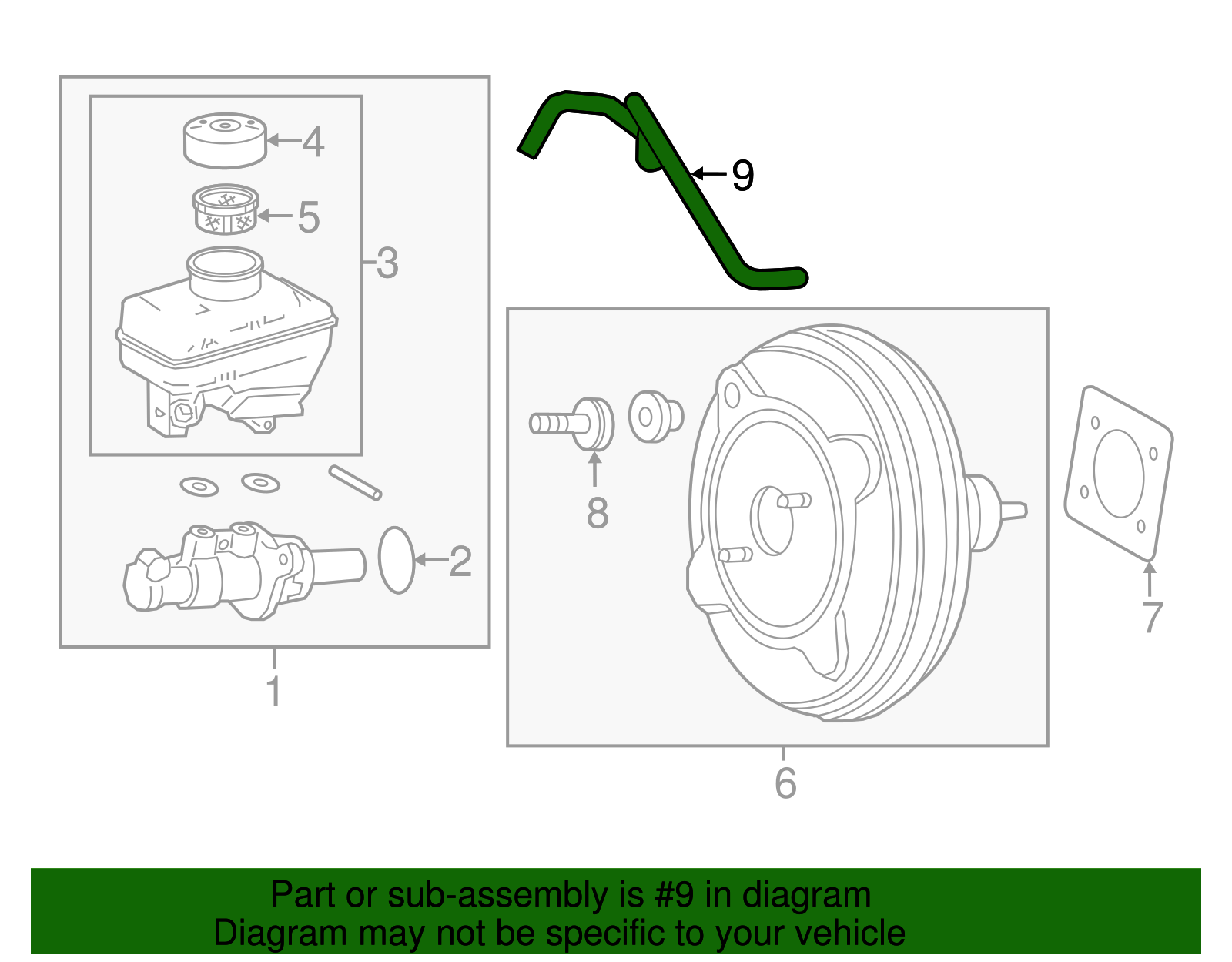 44773-24070 - Vacuum Hose - 2015-2020 Lexus RC F | My L Parts