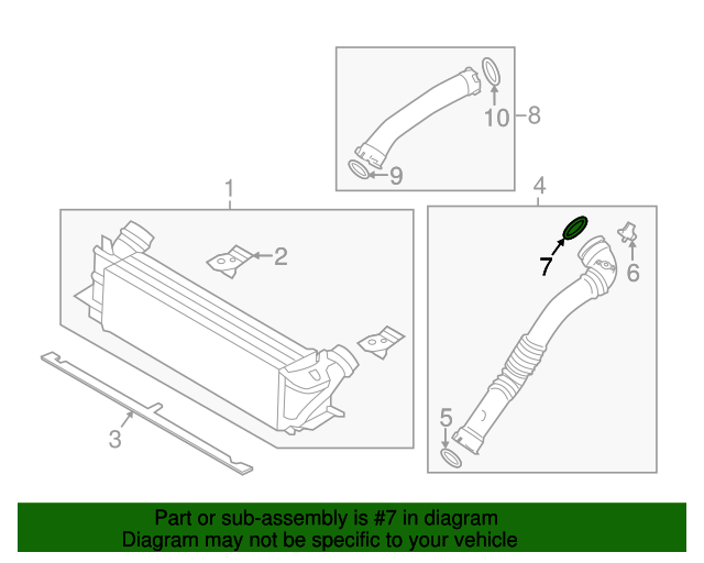 Genuine BMW 13-71-7-636-959 | Pressure Sensor O-Ring | FREE Shipping on ...