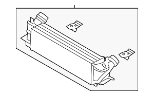 Genuine BMW 17-11-7-618-768 | Inter-Cooler | FREE Shipping on Most ...