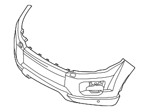 Genuine OEM Bumper Cover Part# LR072260 Fits 2012-2015 Land Rover Range ...