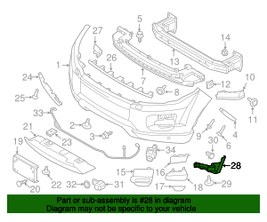 2012-2015 Land Rover Range Rover Evoque Molding Extension LR028551 ...