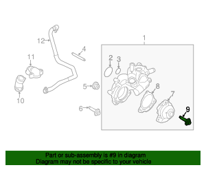 2009-2023 Ford Oil Cooler Assembly Bolt -W503276-S437 | TascaParts.com