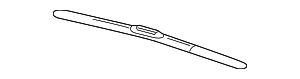84580859 - Passenger Side Windshield Wiper Blade, 19.92 in 2016-2025 GM ...