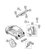 Buy Genuine OEM Tail Lights Online | Mopar-Direct