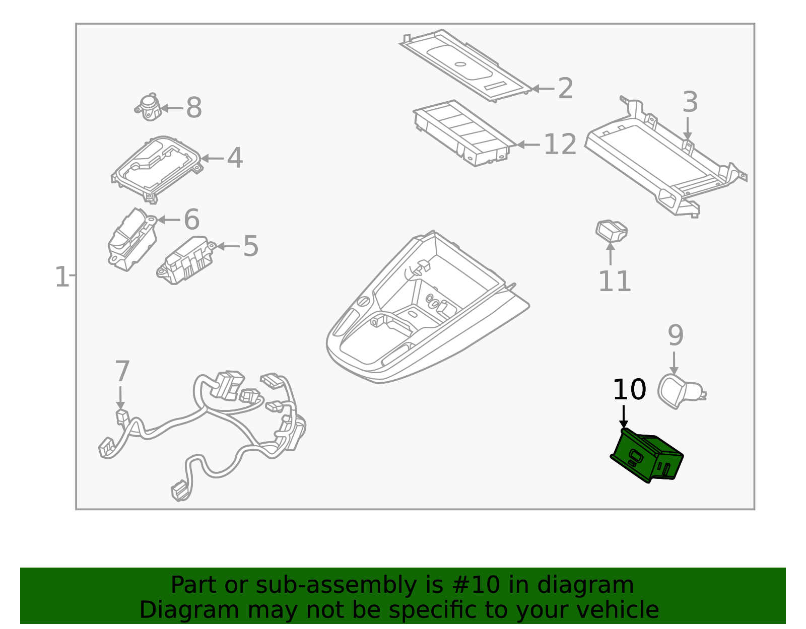 96122-K0500 - USB Port 2023-2025 Kia | Kia.Parts Store