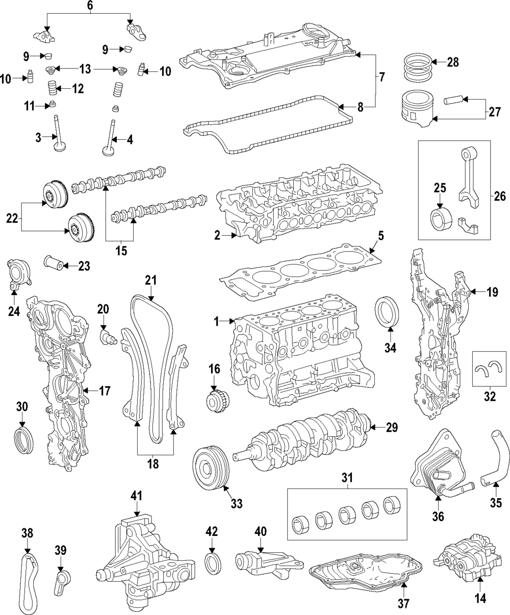 2022-2024 Lexus Connecting Rod Bearing 13041-25040-01 | Retail ...