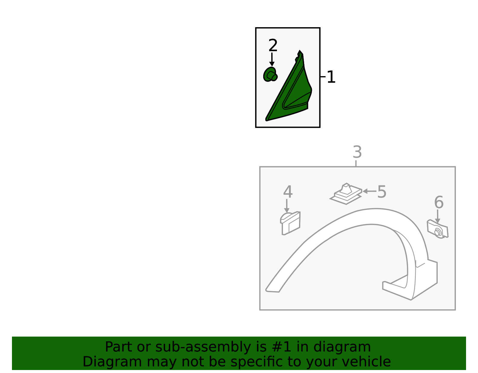 2019 Hyundai Santa Fe Upper Molding 86190-S1000 | OEM Parts Online