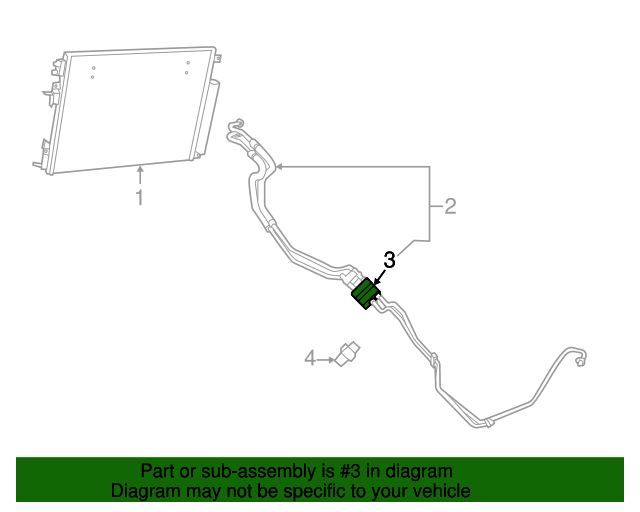 Cooler Bypass Valve - 55111005AC | MoparOnlineParts | Mopar Parts