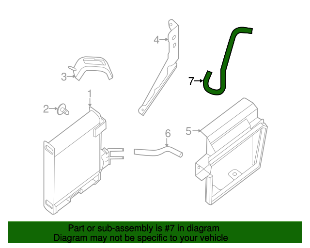 21635-3JA0E - Lower Hose 2013-2020 Infiniti | INFINITI Parts ...