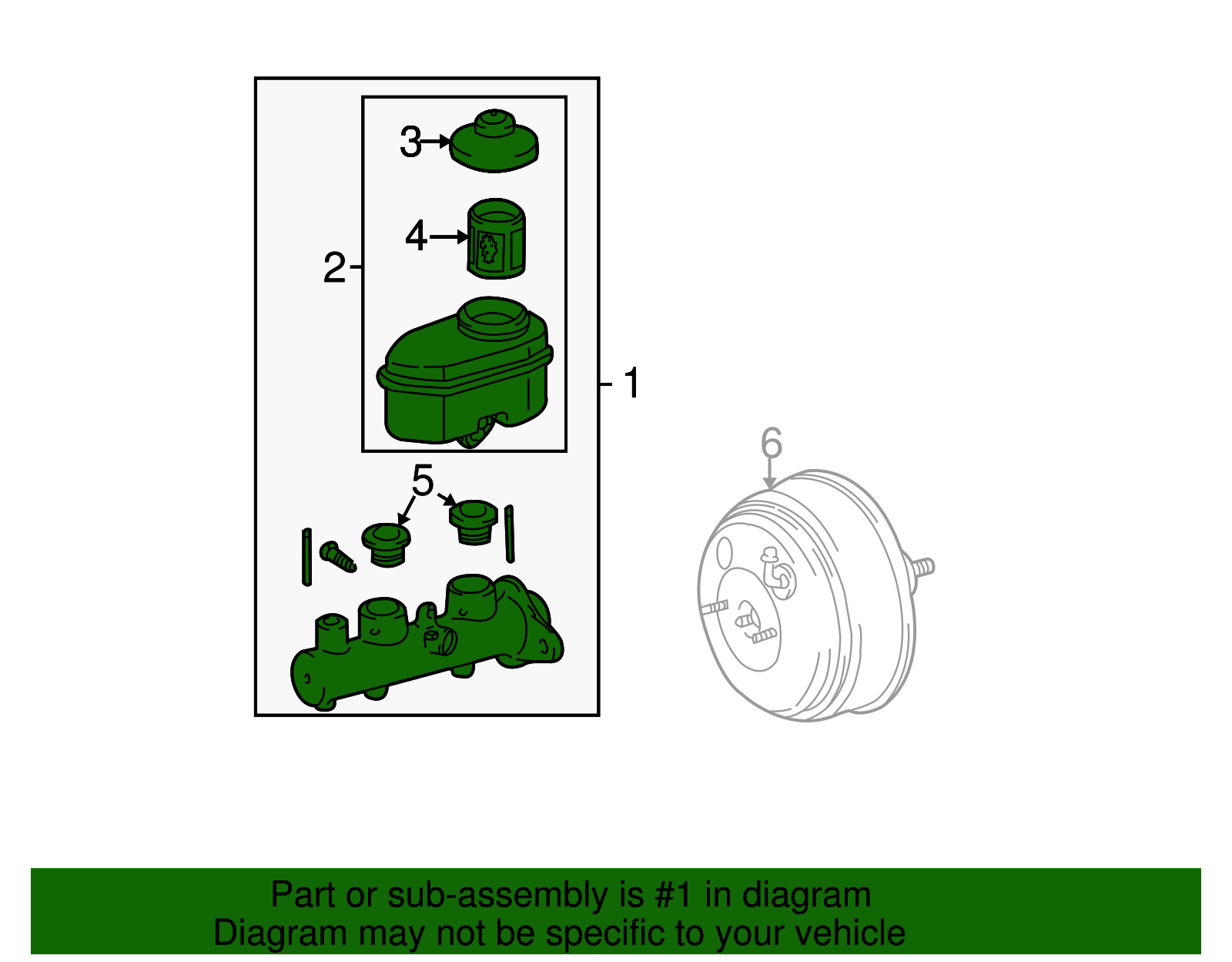 2002-2004 Toyota Camry Master Cylinder 47201-06150 | Retail Performance ...