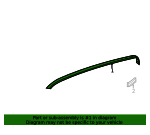 2019-2020 Ram 1500 Roof Molding - Passenger Side (RH) 68311248AD ...