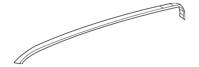 2019-2023 Ram 1500 Roof Molding - Driver's Side (LH) 68311249AD ...