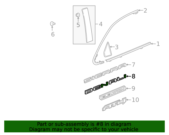 23400376 - Plate Assembly 2019-2024 GMC | Chevrolet Parts Direct