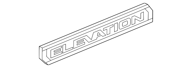 2019-2025 GMC Nameplate 84682634 GM | GMPartsDirect.com