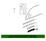 2019-2024 GMC Plate (Replaces Part Number 84682635) 84913746 GM ...