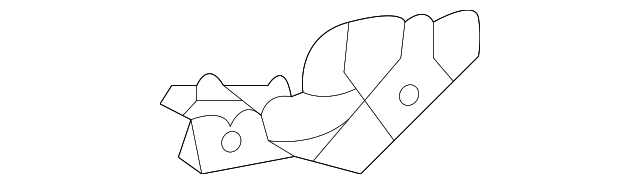 52142-48050 - Side Support Bracket 2021 Toyota Venza | Longo Toyota Parts