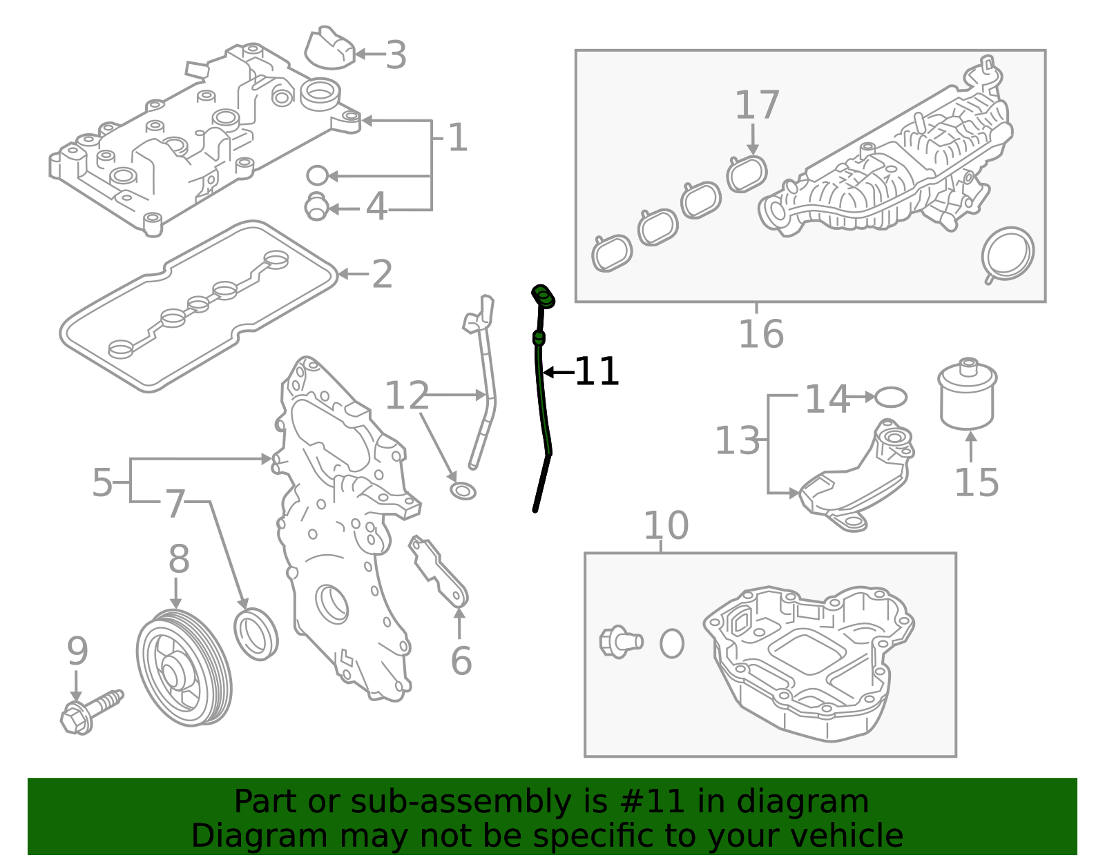 2019-2024 Nissan Altima Dipstick 11140-5NA1A | Kline Nissan
