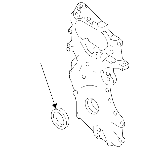 2019-2024 Nissan Altima Timing Cover 13500-5NA1A | Nissan Parts Plus
