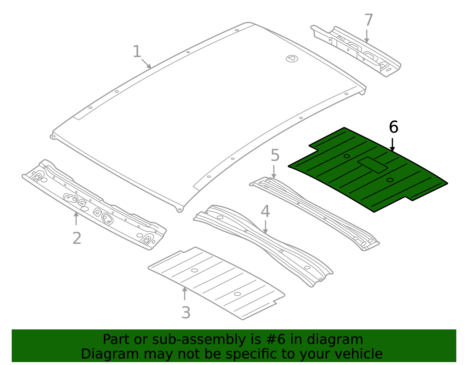 11A-817-155 - High-Quality Roof Side Rail Reinforcement for 2021-2023 ...