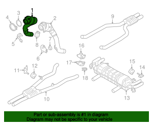 18-32-8-671-518 - Catalytic Converter - 2016-2020 BMW | BMWPartsHub