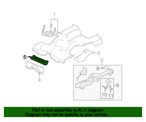 2005-2010 GM Rear Cross-Member 25927400 | GMPartsDirect.com