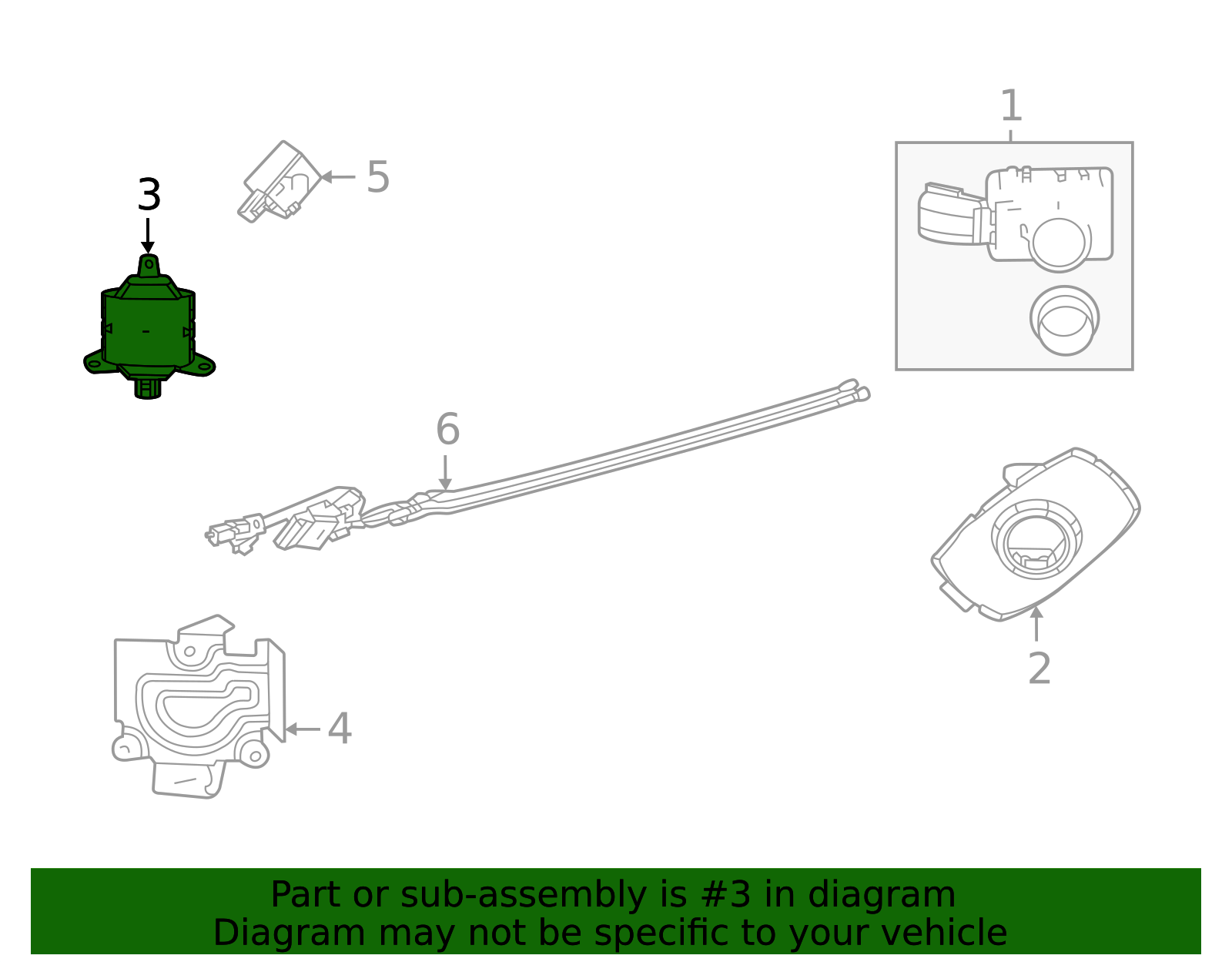 2021-2024 Toyota Sienna Blind Spot Radar 88162-08060 | Toyota Parts Center