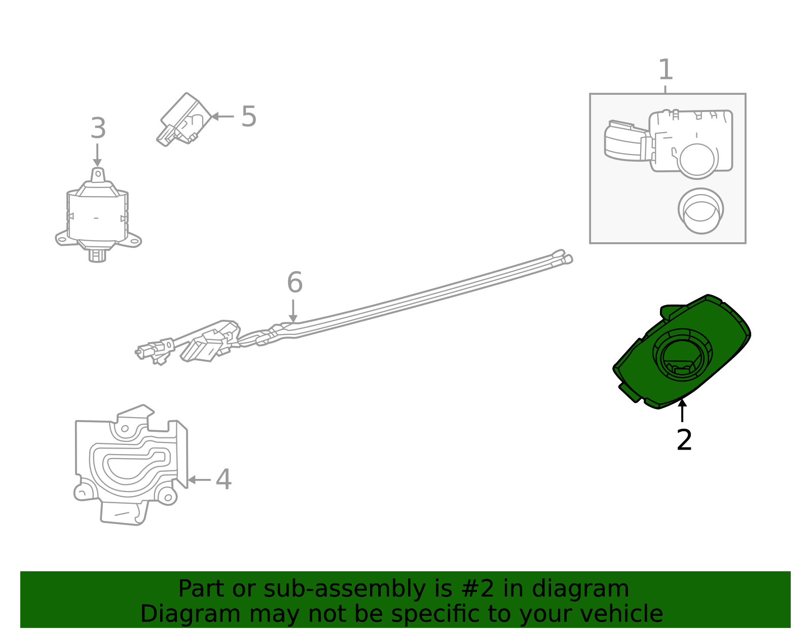 2021-2024 Toyota Park Sensor Retainer 89348-42230-C0 | OEM Parts Online