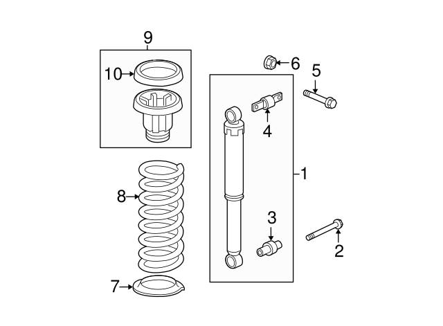 52441-SZA-R21 - Coil Spring 2009-2015 Honda Pilot | AutoNation Parts