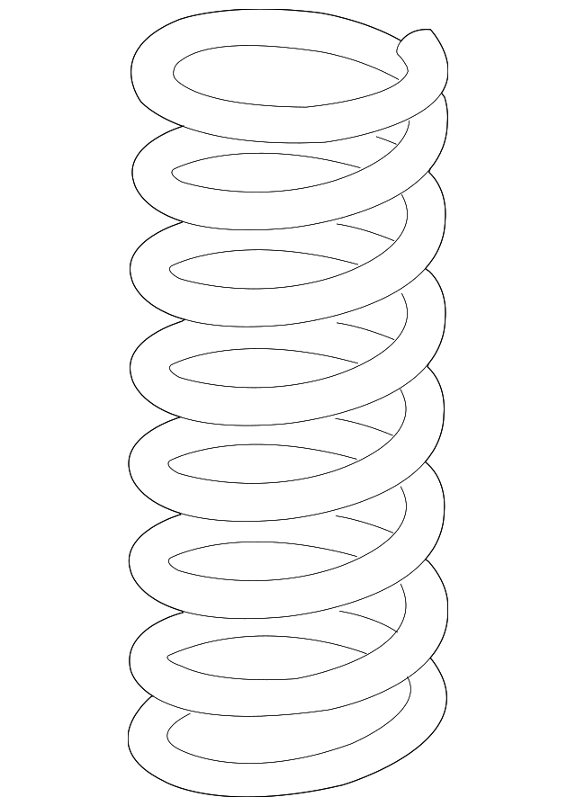 52441-SZA-R21 - Spring Rear - 2009-2015 Honda Pilot | Honda Factory Parts