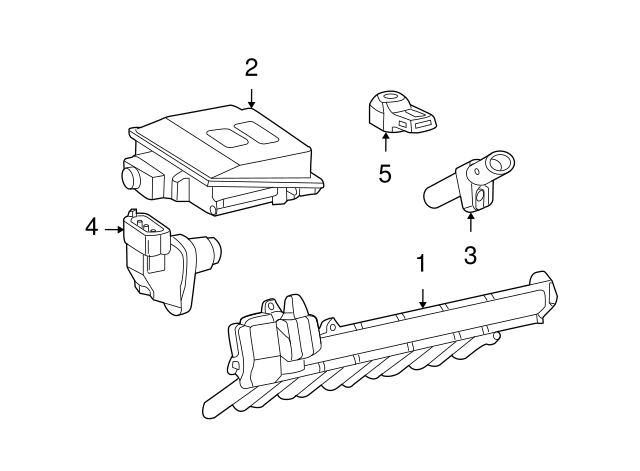 2751500100 - Ignition Module Mercedes-Benz USA Parts