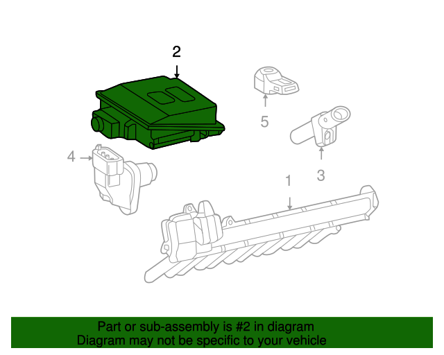 2001-2014 Mercedes-Benz Transformer 000-150-02-58-80 | MB OEM Parts