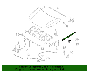 2007-2012 Hyundai Veracruz Strut Support 81160-3J000 | OEM Hyundai Parts