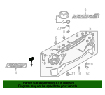 2014-2023 Mazda OEM NEW 2014-2018 Mazda 3 Molding Assembly Liftgate ...