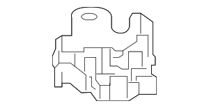 28859-25060 - Battery Current Sensor Bracket - 2021-2023 Toyota | OEM ...