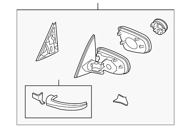Genuine BMW 51-16-7-282-751 | Mirror Assembly | FREE Shipping on Most ...
