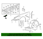 2014-2019 Chevrolet Corvette Passenger Side Front Compartment Side ...