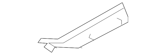 23177141 - Driver Side Front Engine Compartment Sight Shield 2014-2019 ...