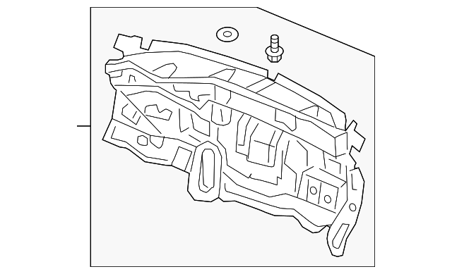 74260-THR-A10 - Insulator, Dashboard - 2021 Honda Odyssey | Genuine ...