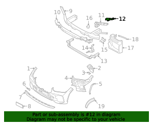 Genuine BMW 51-11-7-489-472 | Upper Absorber Bracket | FREE Shipping on ...