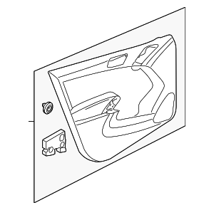 2009-2018 Volkswagen Door Trim Panel 5N0-867-011-B-XNA | OEM Parts Online