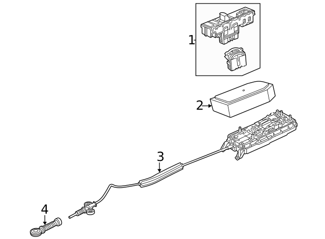 2022-2024 Audi Shifter Assembly 5WA-713-033-CD | Audi USA Parts